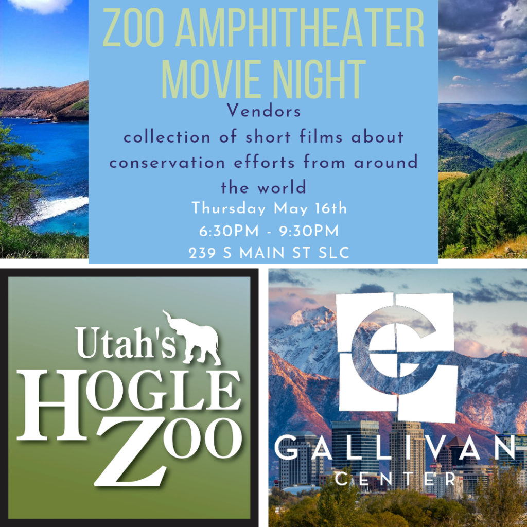 Hogle Zoo’s Conservation Movie Night – Gallivan Center